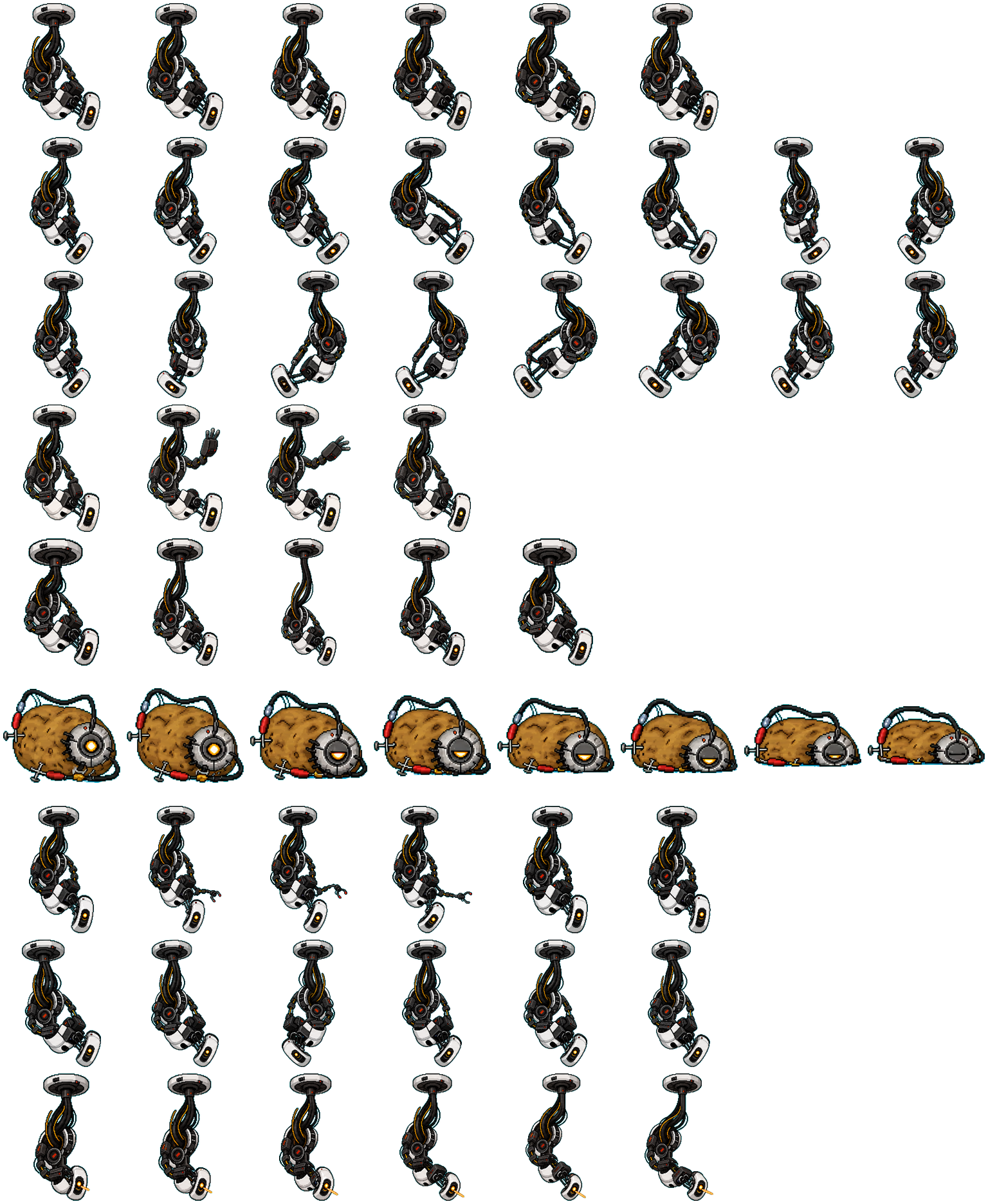 GLaDOS Codex 宠物 - 动画像素宠物 | Codex Pets